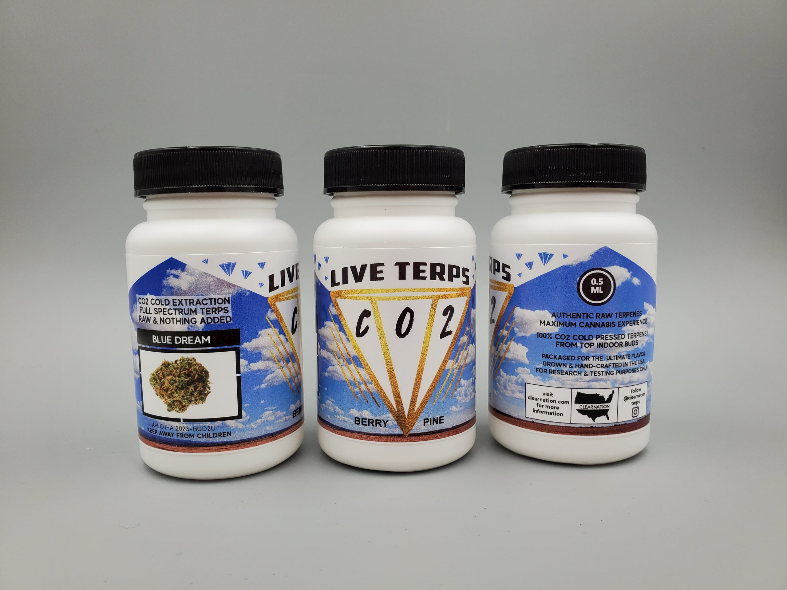 Pure and cold extracted Blue Dream terpene oil | Clear Nation Terpenes